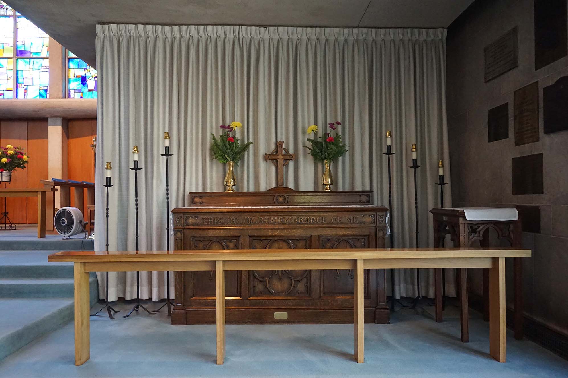 Interior of the Present Church – St. George's Anglican Church